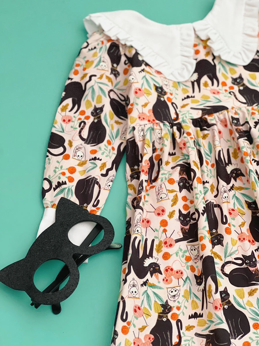 Vestido Gatos Negros Mod 1966 – Tamal con Merengue